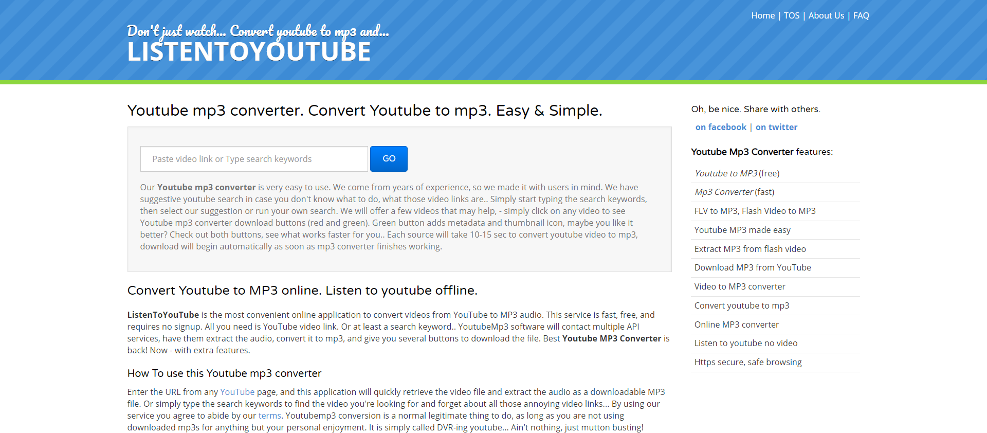 Listentoyoutube Mp3 Converter