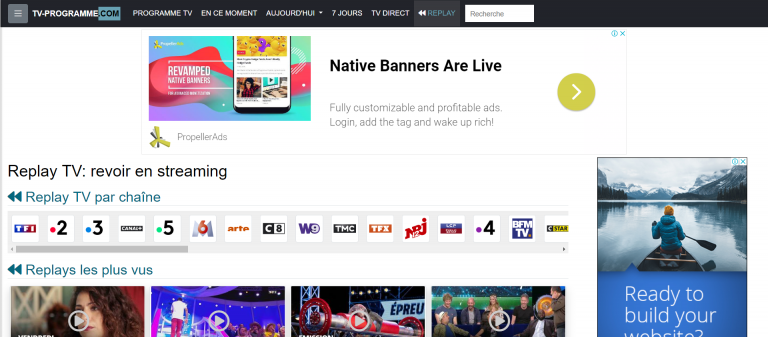 Streaming : Top 5 sites pour regarder la TV en Replay gratuitement ...