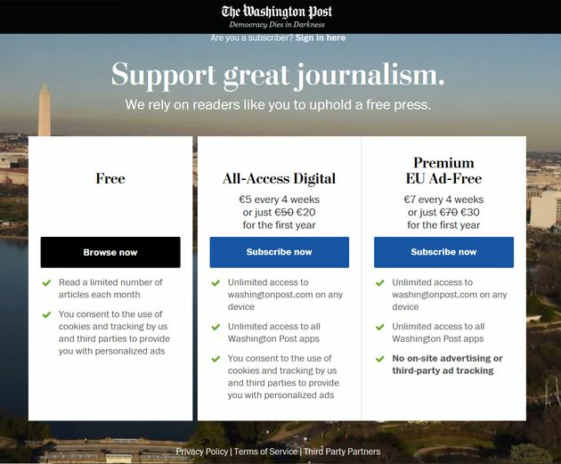 Pourquoi toujours accepter les cookies