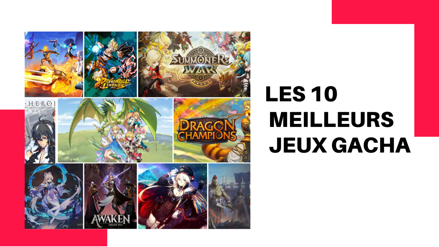 Les 10 meilleurs jeux gacha pour les amateurs de collection et de ...