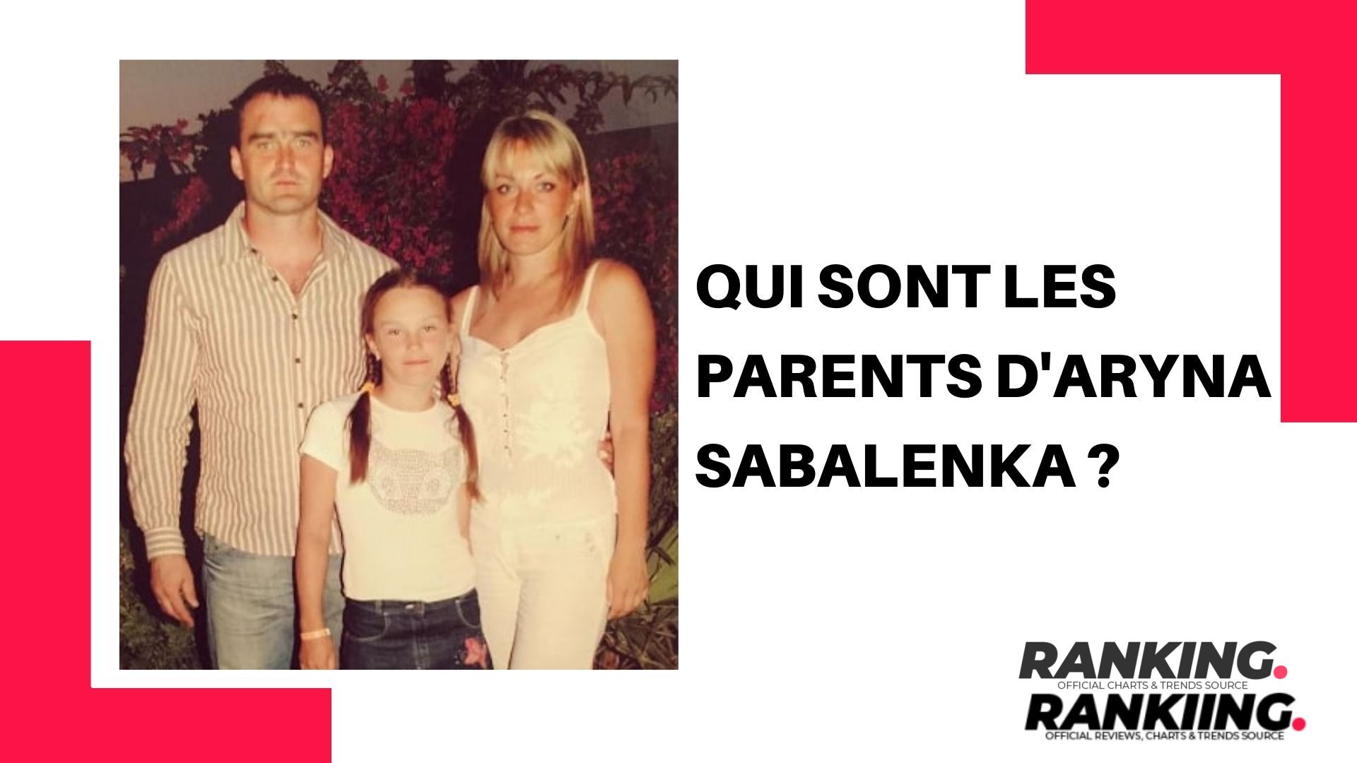 Qui sont les parents d’Aryna Sabalenka ? Découvrez l’histoire de Sergey Sabalenka et Yulia ...