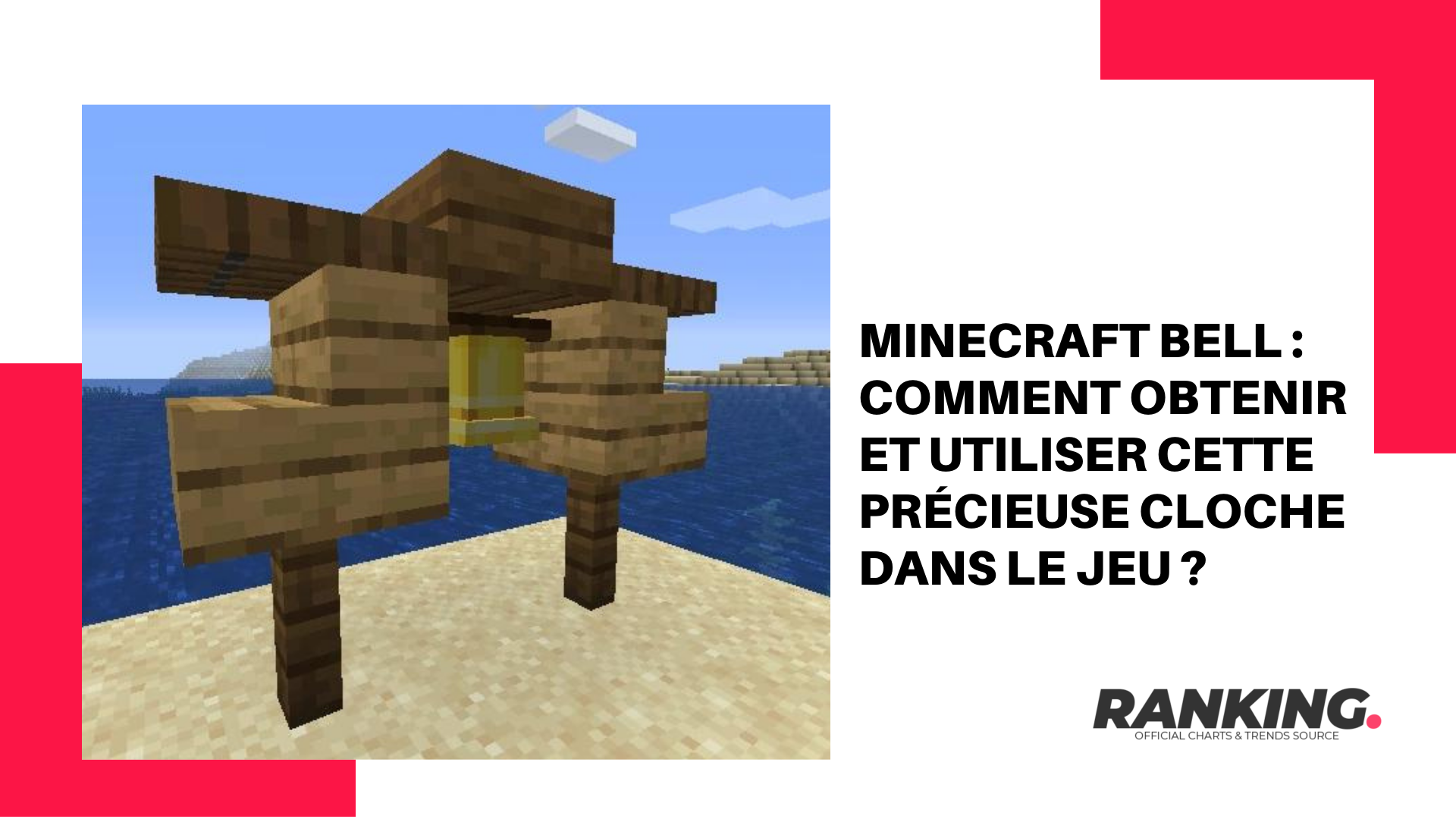 Minecraft Bell : Comment obtenir et utiliser cette précieuse cloche ...