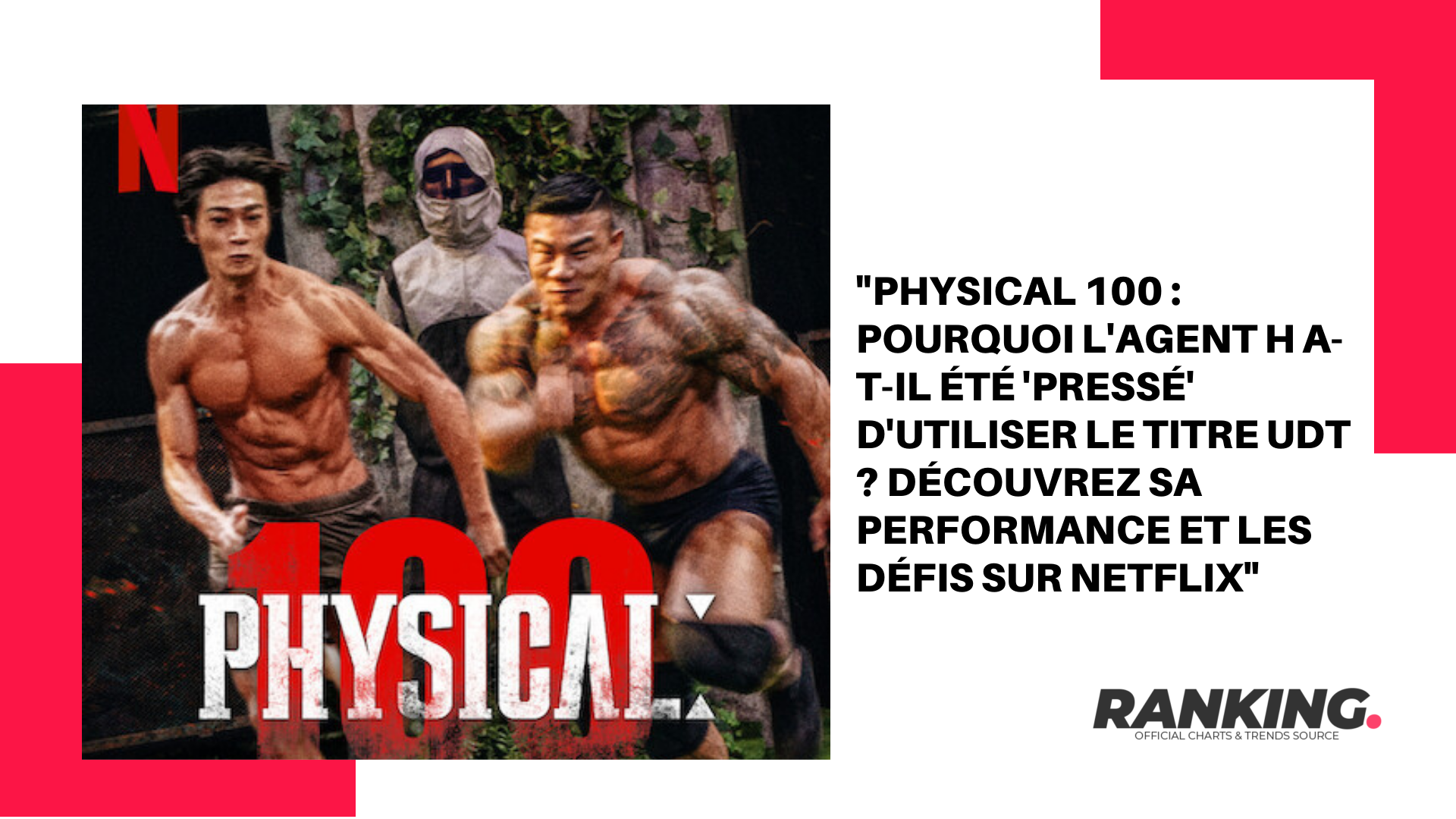 « Physical 100 : Pourquoi l’agent H a-t-il été ‘pressé’ d’utiliser le titre UDT ? Découvrez sa ...